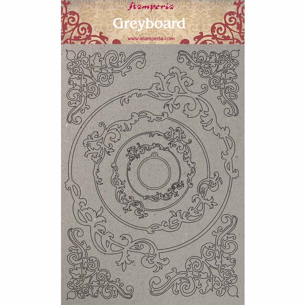 Stamperia A4 & 12 x 12" Greyboard & A5 Wooden Shape – DaliART Market