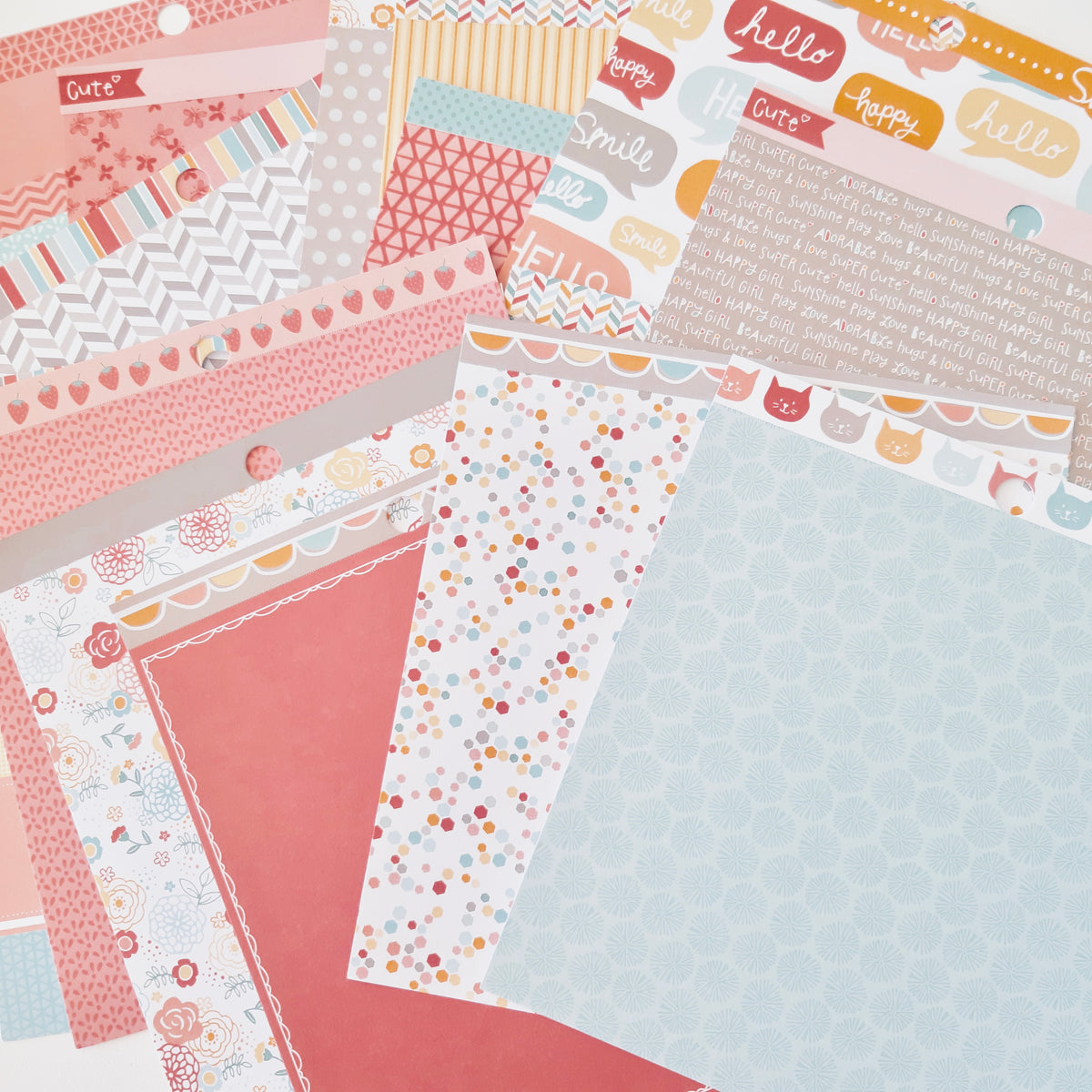 DaliART 6x6" Scrapbooking Papers - Cute – DaliART Market